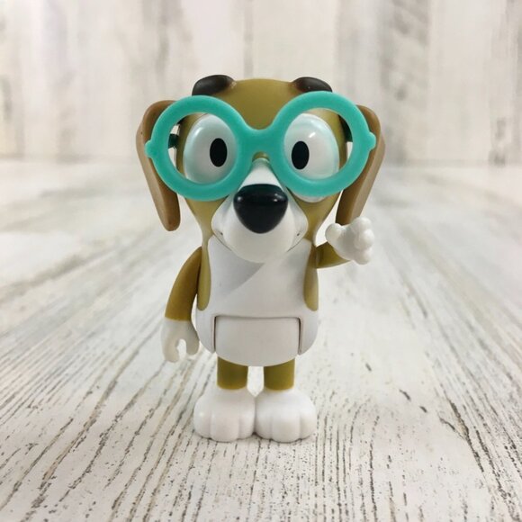 moose toys | Toys | Bluey Figure Honey Friend Replacement Green Glasses ...